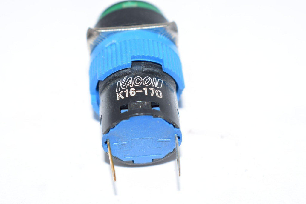 Kacon K16-170 16 mm Green Pilot Lamp, Round, 24VDC LED – VB Industrial ...