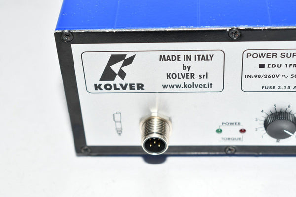 Kolver EDU1FR Single output, adjustable speed Control Unit Power Suppl ...