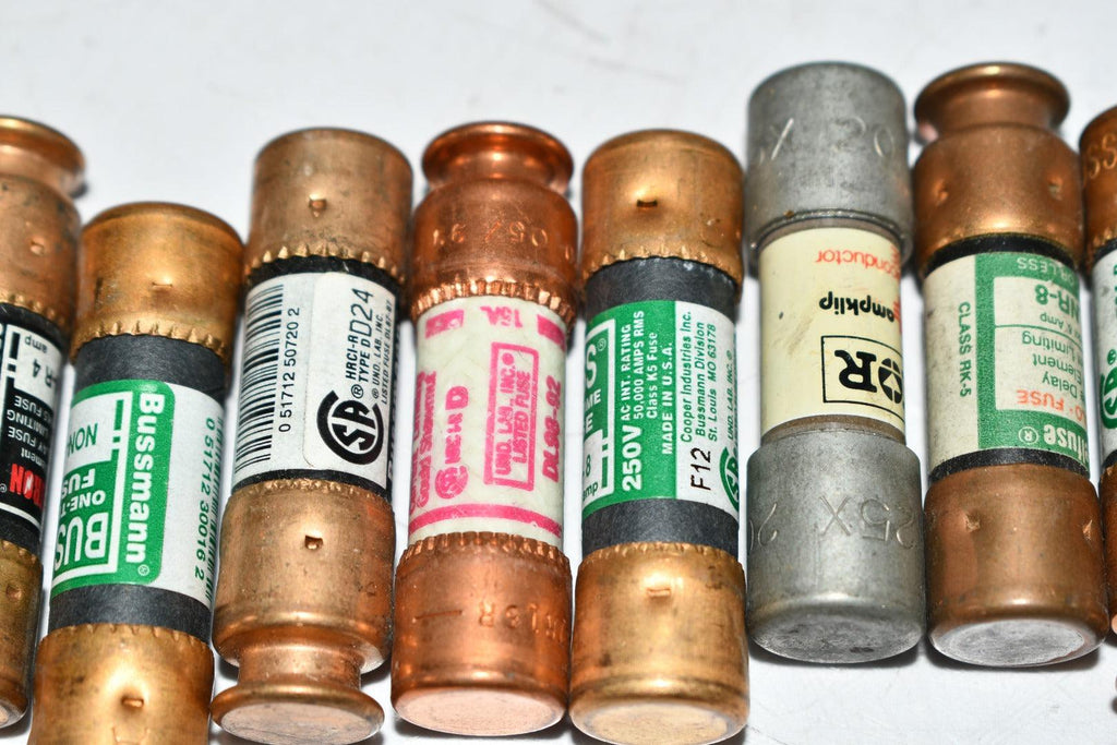 Large Lot of NEW & Used Vintage Fuses Edison Bussmann & Others – VB ...