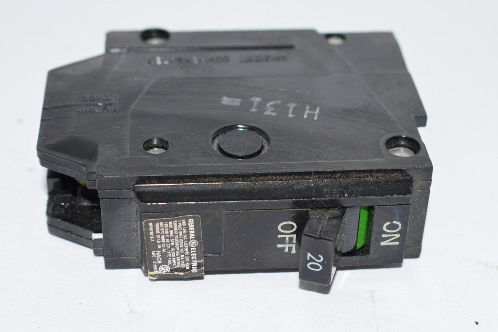 Lot of 2 GE General Electric 20 Amp Circuit Breakers HACR – VB ...