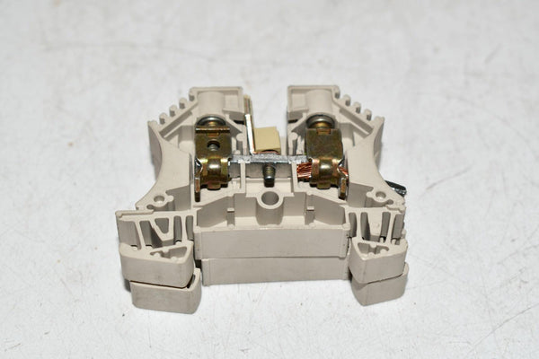 Lot of 2 Weidmuller WDU 10 Terminal Blocks – VB Industrial Supply