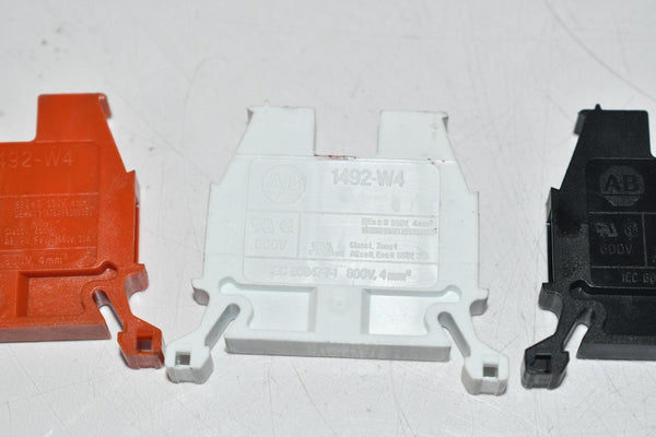 Lot of 5 Allen Bradley 1492-W4 Terminal Blocks – VB Industrial Supply