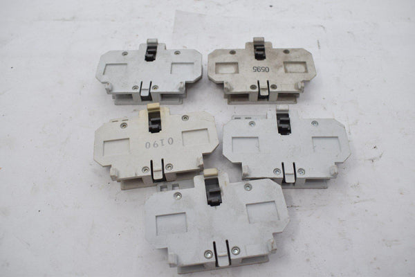 Lot of 5 Eaton Cutler Hammer C320KGS1 Auxiliary Contact Freedom Series ...