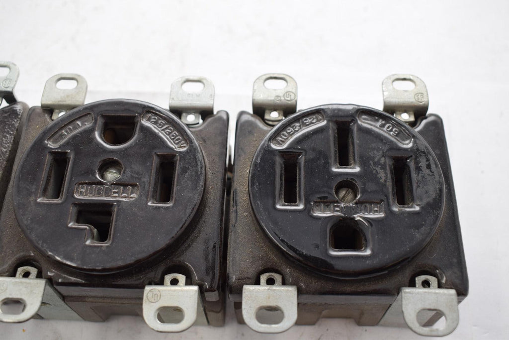 Lot of 5 Hubbell 30A 125/250V Plug Receptacles – VB Industrial Supply