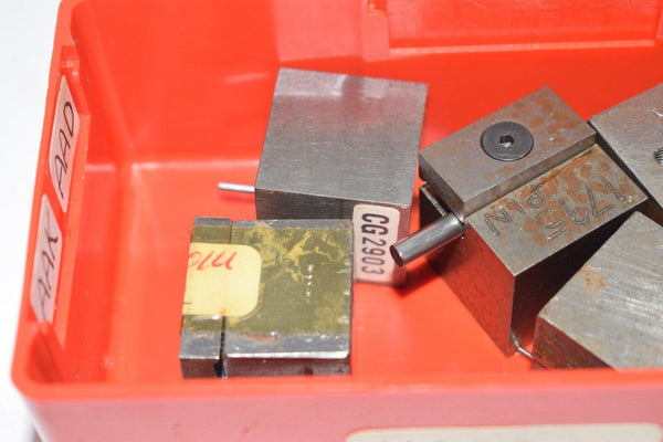 Lot of 7 Pin Gage Measurement Tooling, Machinist inspection Holders ...