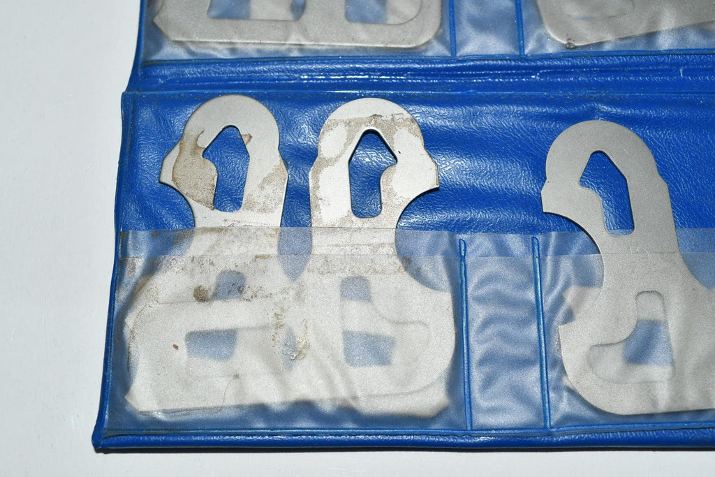 Lot of Radius Gages Machinist Inspection Tooling – VB Industrial Supply