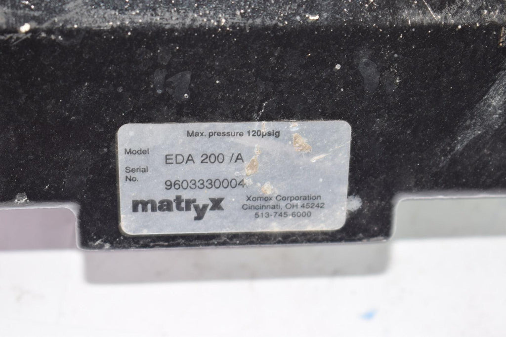 MATRYX EDA 200/A 9603330004 Pneumatic Actuator 120PSIG MAX – VB ...