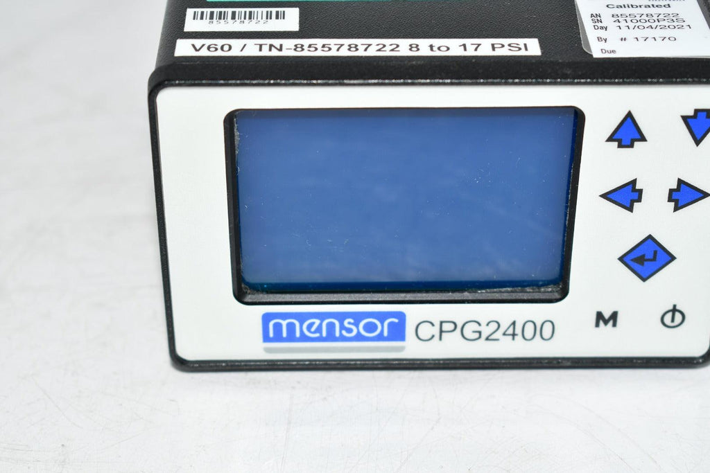 Mensor CPG2400 Digital Benchtop Pressure Indicator S/N 41000P3S RS-485 ...