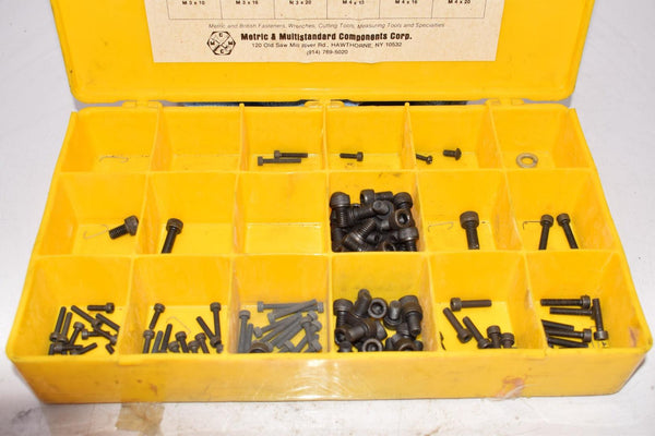 Metric Socket Head Cap Screw Assortment w/ Storage Container – VB ...