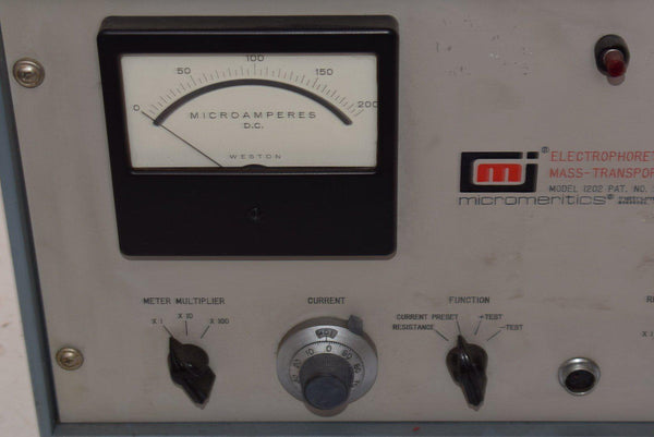 Micrometrics Instruments Model 1202 Electrophoretic Mass Transport Ana ...