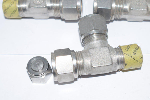 Mixed Lot of 12 NEW Hoke Gyrolok & Others 3-Way Tee Fittings – VB ...