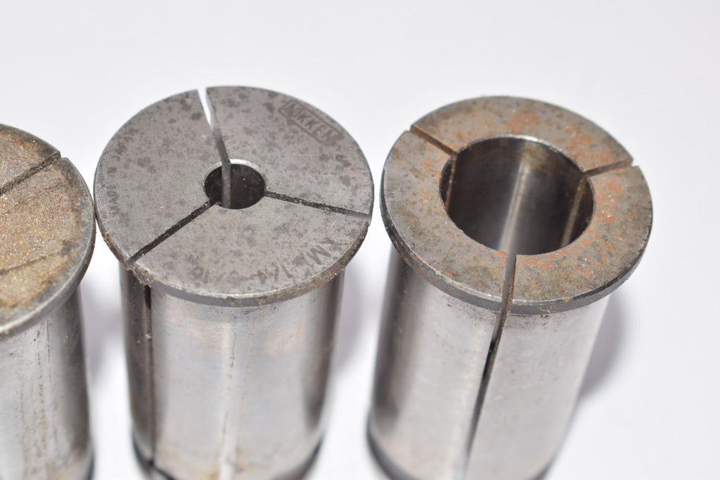 Mixed Lot of 5 LYNDEX NIKKEN Straight Collets Mixed Sizes, Machinist T ...