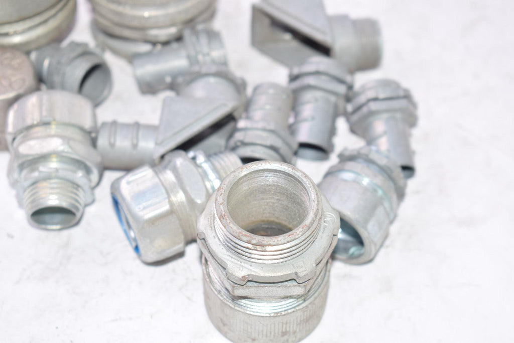 Mixed lot of Conduit Fittings, Male Connectors, Couplers, Clamps – VB ...