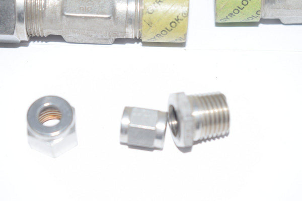 Mixed Lot of NEW Hoke Gyrolok & Others 3-Way Tee Fitting – VB ...