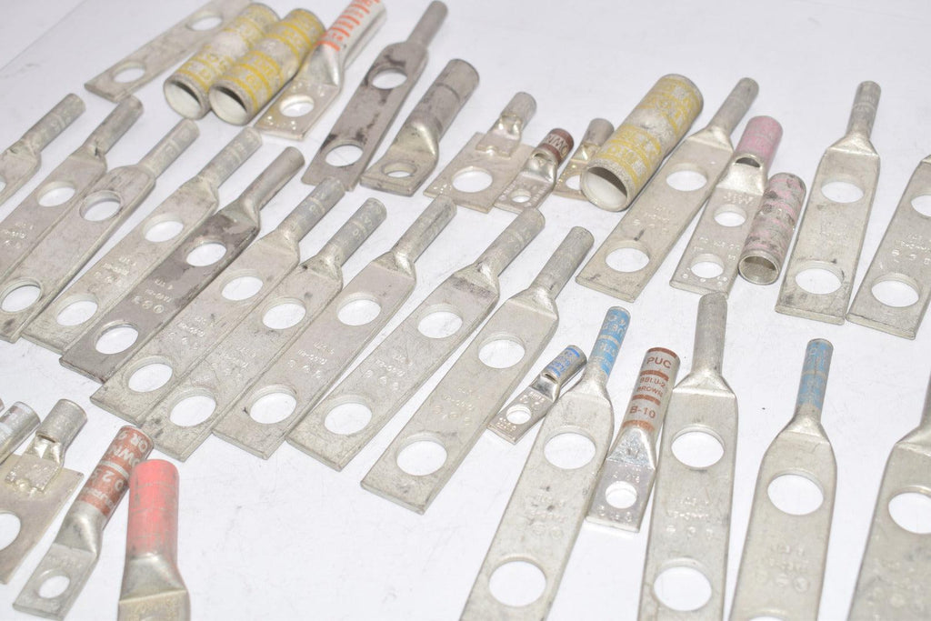 Mixed Lot of Terminal Lugs, Compression Lugs, Thomas & Betts Penn-Unio