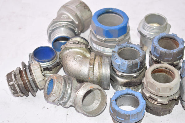 Mixed Lot of Threaded Conduit Connector Fittings, Mixed Sizes – VB ...