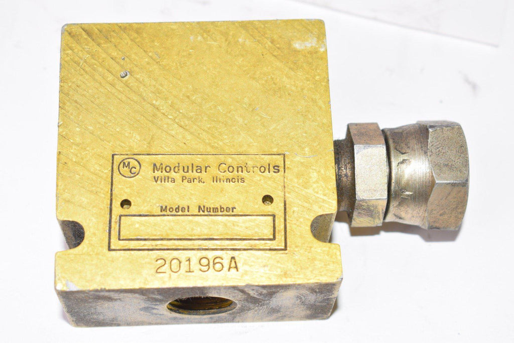 Modular Controls 20196A Control Valve