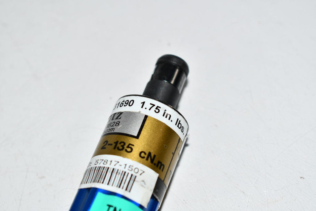 MOUNTZ TLS0135 TLS TORQUE SCREWDRIVER Driver 3-190 ozf 1.75 in lbs ...