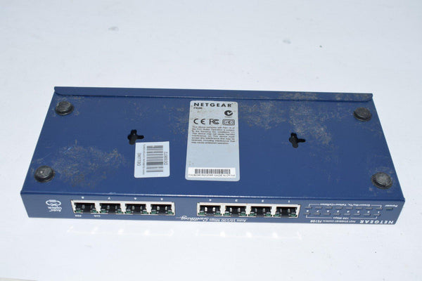 Netgear FS108 8 Port 10/100 Fast Ethernet Unmanaged Switch