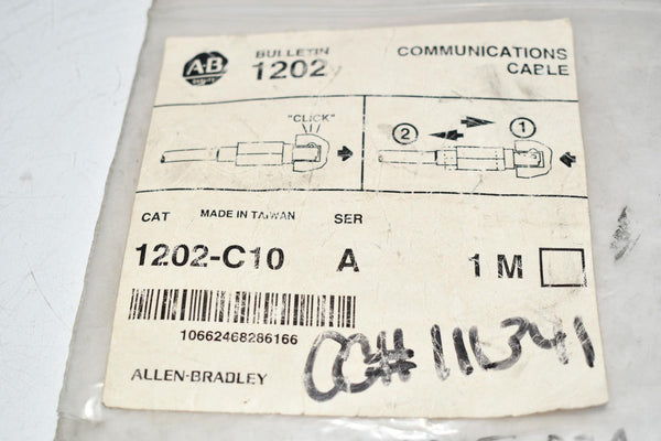 NEW Allen Bradley 1202-C10 Cable, SCANport HIM, 1 m, Connects HIM To D