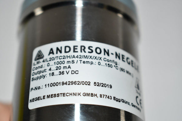 NEW Anderson Neagle ILM-4 Conductivity Meter CONDUCTIVITY SENSORS, CIP