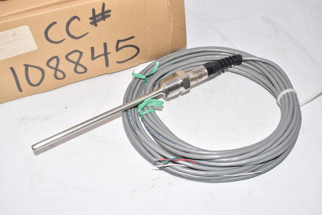 NEW Anderson-Negele SA110840890105 100-OHM RTD 1/2INNPT FITTNG, 6'' IN ...