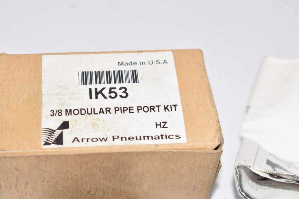 NEW Arrow Pneumatics IK53 3/8'' Modular Pipe Port Kit – VB Industrial ...