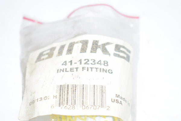 NEW Binks 41-12348 INLET FITTING – VB Industrial Supply
