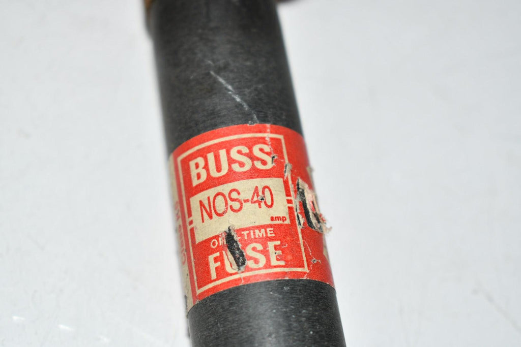 NEW Bussmann NOS-40 Fuse 40 Amp 600 VAC Class K5 – VB Industrial Supply