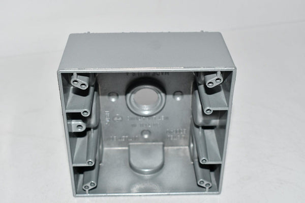 NEW BWF TGB-55 2-GANG WEATHERPROOF BOX 5-1/2'' – VB Industrial Supply