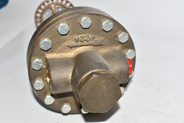 NEW Cashco HP-2 40-80psi Bronze 1/2'' Pressure Reducing Regulator Valv