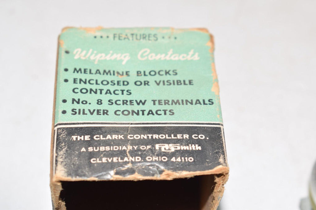 NEW Clark Controls Red Push Button Switch Type H for NEMA 1 Oiltight