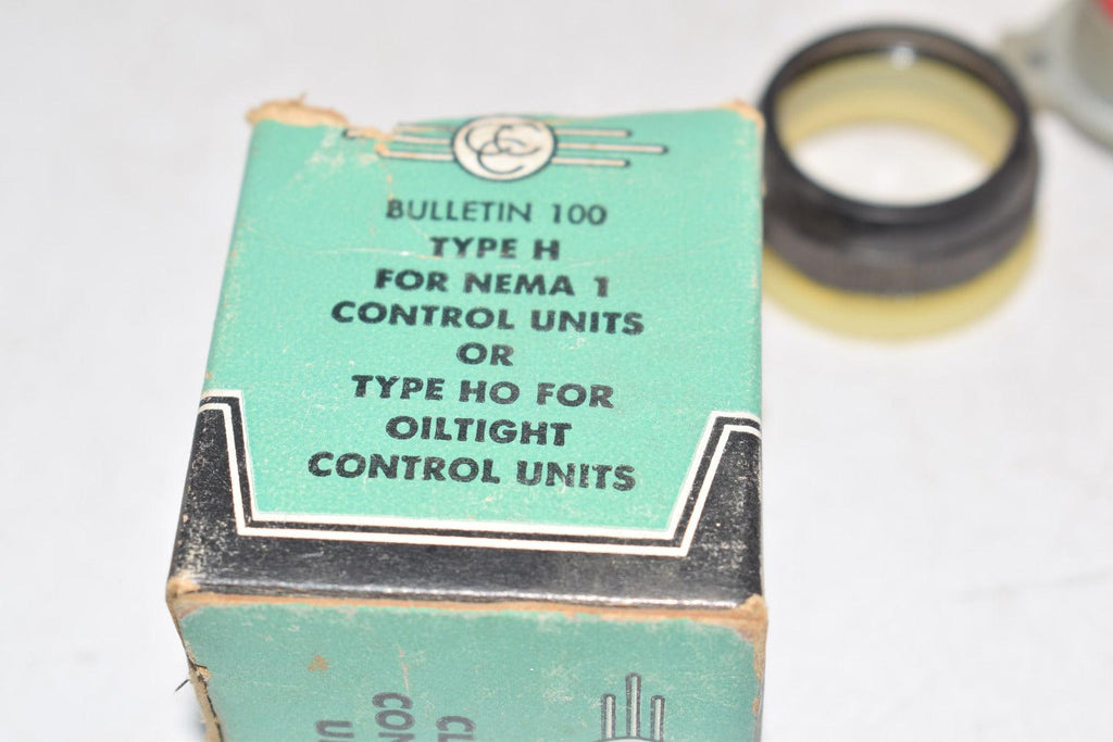 NEW Clark Controls Red Pushbutton Switch Type H NEMA 1 Oiltight – VB ...