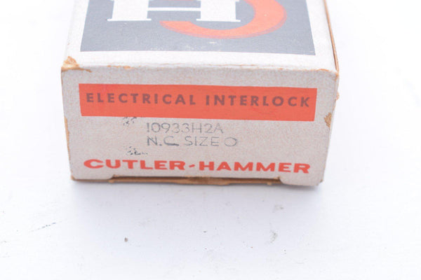 NEW EATON 10933H2A Electrical Interlock CONTACT NORMALLY CLOSED SIZE 0 ...