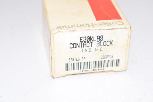 NEW EATON Cutler-Hammer E30KLA9 Contact Block Series A3 – VB Industrial ...