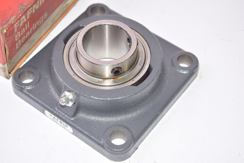 NEW Fafnir YCJ 1-7/16 4-Bolt Flange Bearing with Ball Bearing Insert