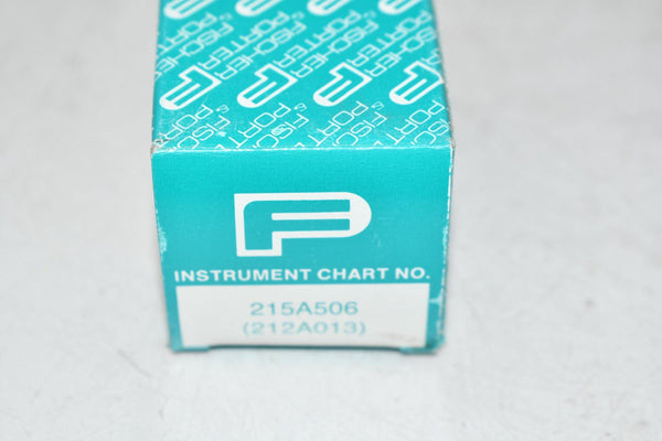 NEW Fischer Porter 215A506 Chart Strip 0-100 Linear Chart Recorder Pap