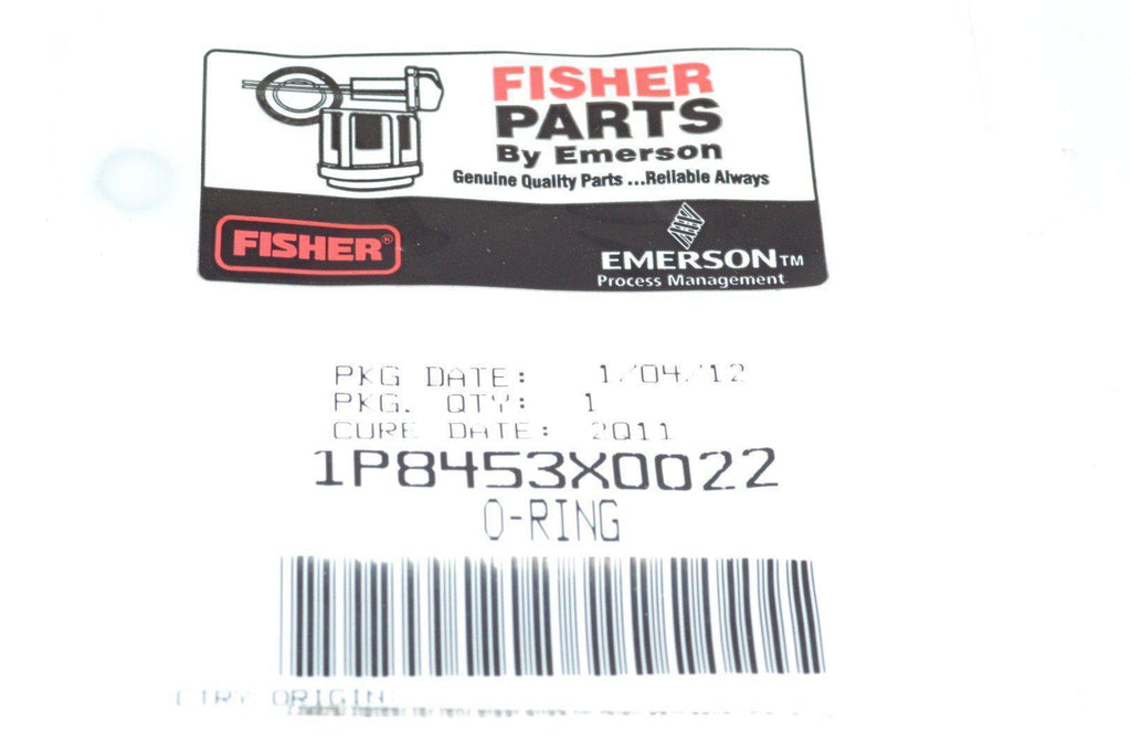 NEW Fisher Control Emerson 1P8453X0022 O-Ring Seal – VB Industrial Supply