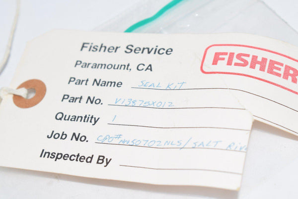 NEW Fisher Controls V13875X012 Seal Kit – VB Industrial Supply
