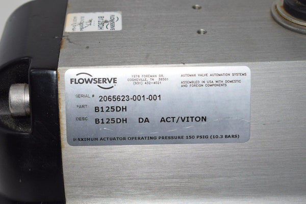 NEW Flowserve B125DH Actuator Automax Valve Automation Systems DA ACT ...