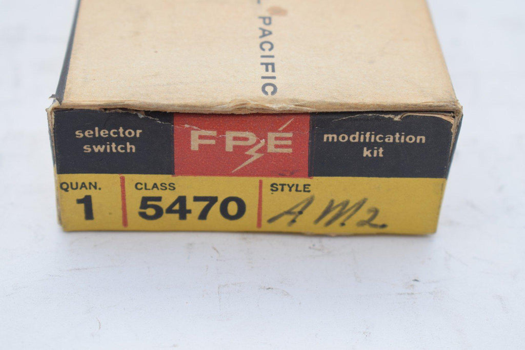 NEW FPE Federal Pacific 5470-AM2 Selector Switch Modification Kit – VB ... NEW FPE Federal Pacific 5470-AM2 Selector Switch Modification Kit – VB ...