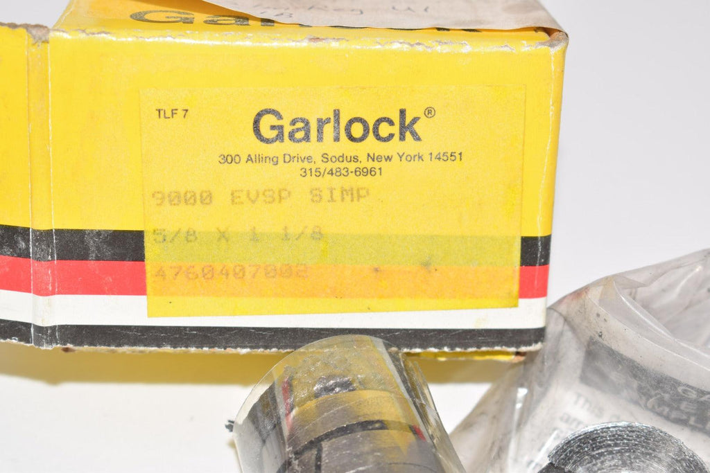 NEW Garlock 9000 EVSP SIMP 5/8'' x 1-1/8'' Packing Set – VB Industrial ...