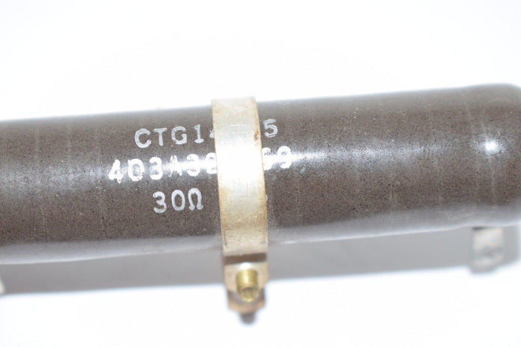 NEW GE 403A321P69 30 OHM 5% Relay Resistor Coil Part