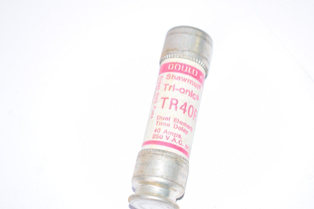 NEW Gould Shawmut TR40R Dual Element Time Delay Fuse