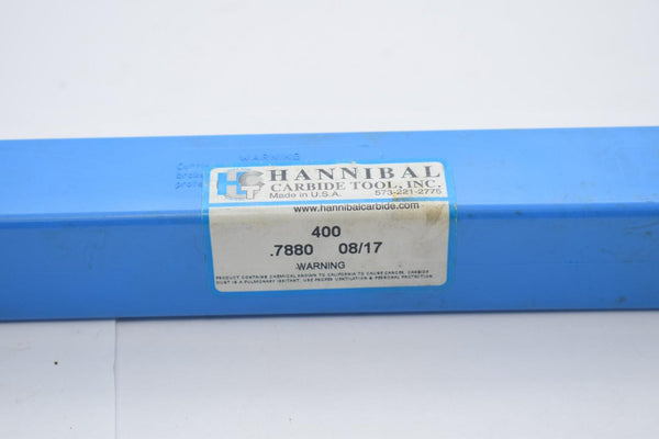 NEW Hannibal Carbide 400 .7880'' Chucking Reamer – VB Industrial Supply