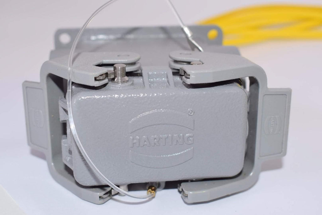 NEW HARTING HAN 10-E 10 pin Connector MURR Solenoid Valve Plug w/cable ...