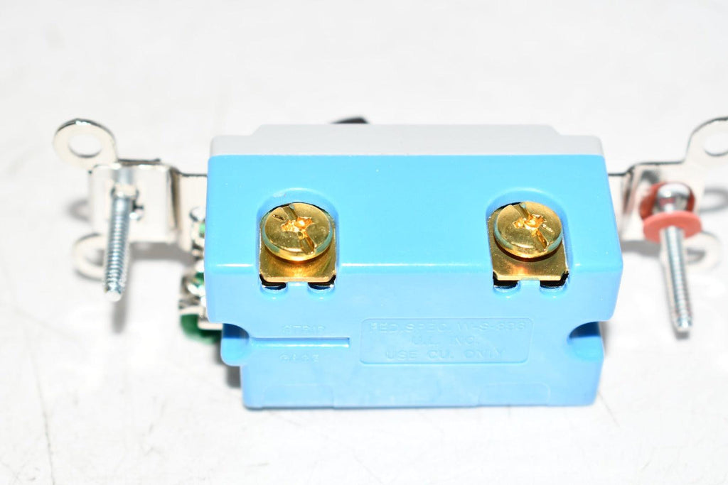 NEW Hubbell HBL1201 15A 120/277V SP Brown Toggle Switch. Extra Heavy D