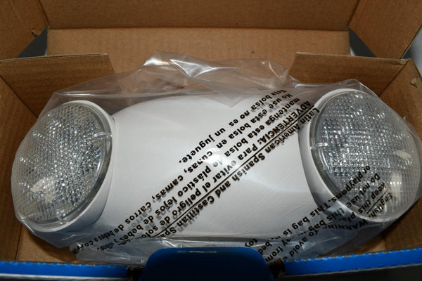 NEW Hubbell Lighting CU2 Commercial Emergency Light with Battery Backu ...