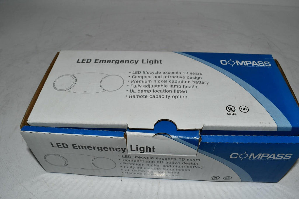 NEW Hubbell Lighting CU2 Commercial Emergency Light with Battery Backu ...