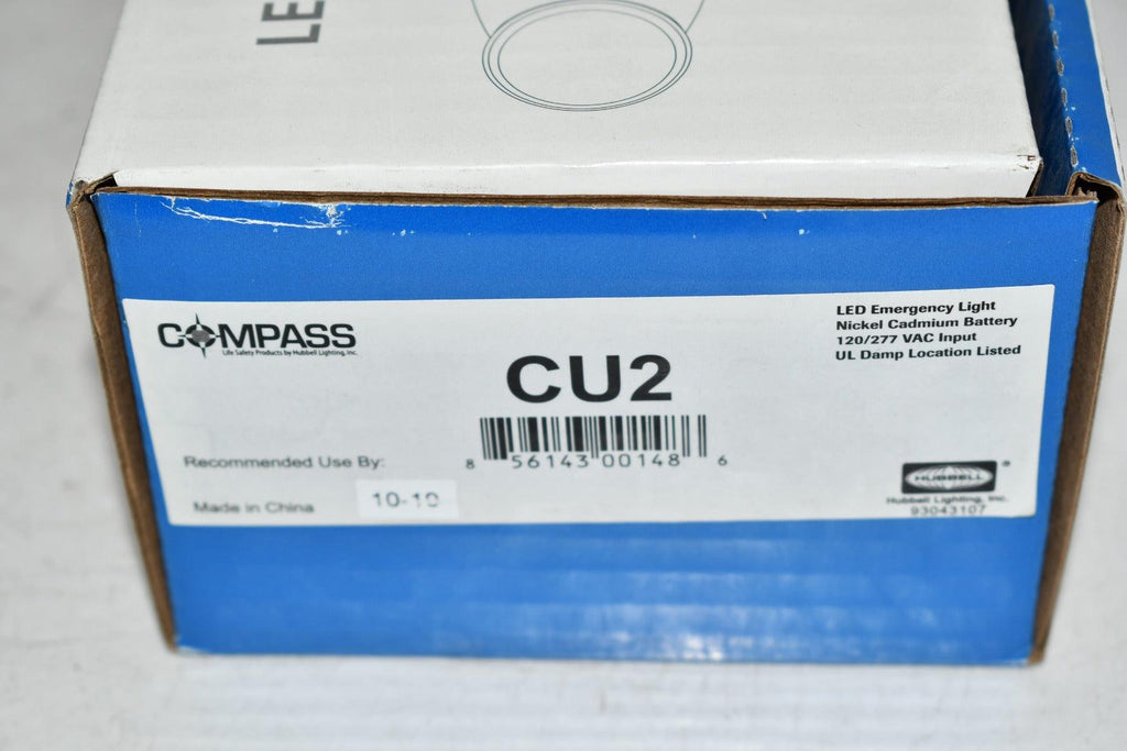 NEW Hubbell Lighting CU2 Commercial Emergency Light with Battery Backu ...